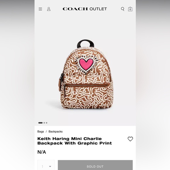 Coach | Bags | Coach Mini Backpack Coach X Keith Haring Collab Backpack ...